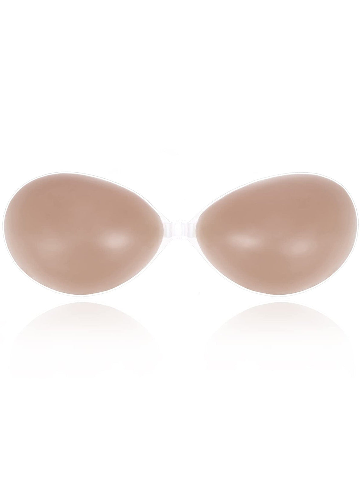 Invisible Silicone Strapless Sticky Waterproof Plunge Bra Inserts Pasty ...