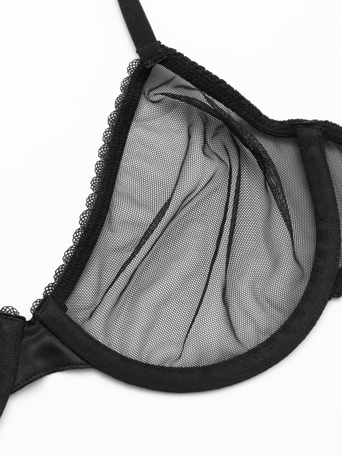 Lace Plus Size Bra Underwire Unlined Brallet – WingsLove