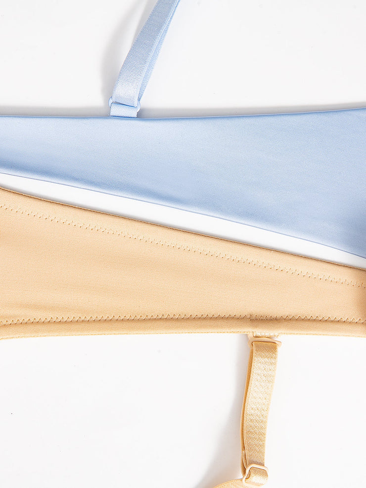 WingsLove Push up Lightly Padded Demi Basic Underwire Bra